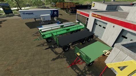 Fs22 Autoload Xxs Trailer Pack V 1 0 0 0 Other Trailers Mod Für
