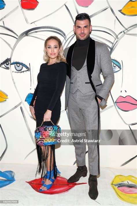 Mary Bonnet And Romain Bonnet Attend The Alice Olivia By Stacey