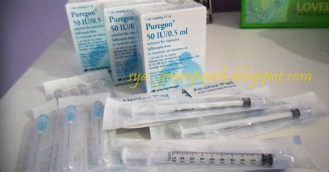 ~ Sya Greenpeach ~ Injection Puregon 50 Iu
