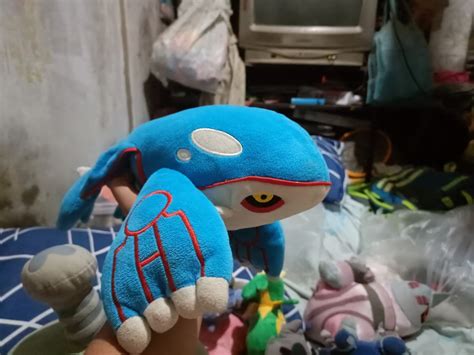 Kyogre Plush Hobbies And Toys Toys And Games On Carousell