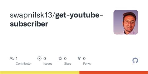 GitHub Swapnilsk13 Get Youtube Subscriber