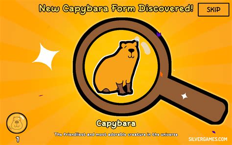 Capybara Merge Evolution Play Online On Silvergames 🕹️