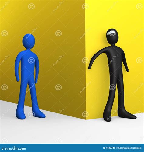 Danger Around The Corner Stock Illustration Illustration Of Surprise