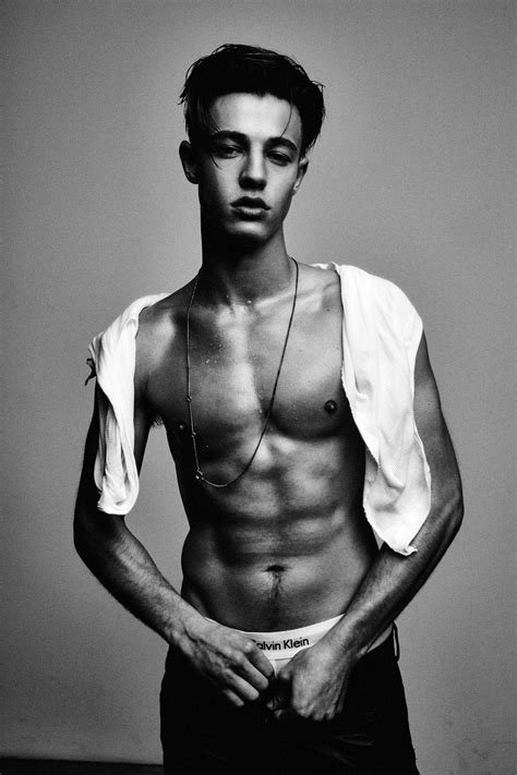 We Love Hot Guys Cameron Dallas Shirtless 2017 Bw