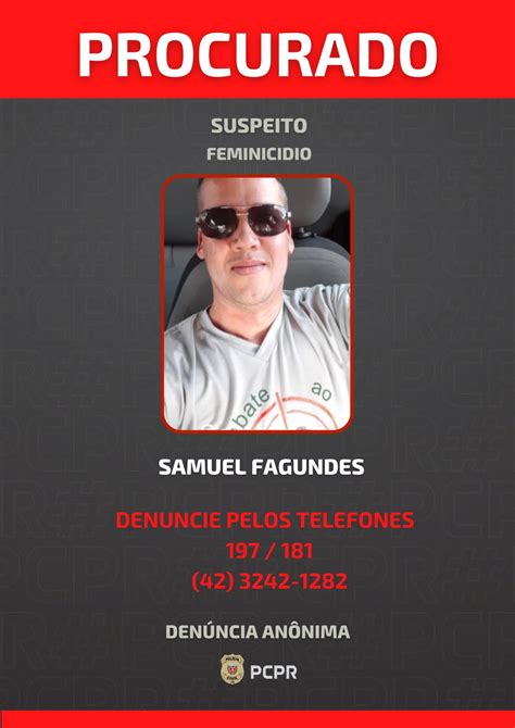 Pcpr Divulga Foto De Foragido Por Feminicídio Em Ipiranga Dponta