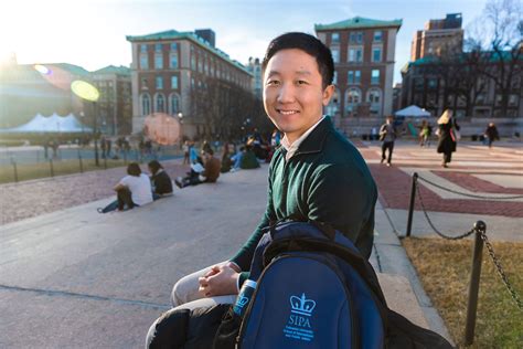 Yifan Li Mpa 22 Building Bridges Columbia Sipa