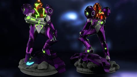 Metroid Dread Gravity Suit Fan Art Ujhobertkamui