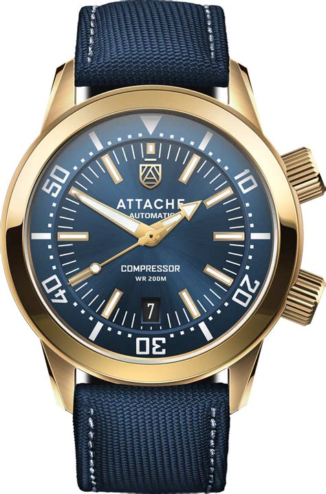 Наручные часы ATTACHE COMPRESSOR-GBLUE — купить в интернет-магазине ...