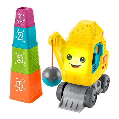 Fisher Price Stack Count Excavator