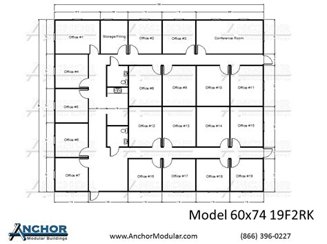 Modular Floor Plans For Offices Schools And More