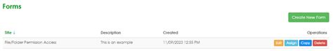 Create Ticket Forms Assignment And Unassignment Support Portal