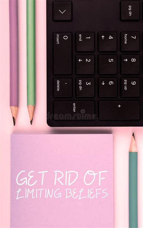 Conceptual Display Get Rid Of Limiting Beliefs Business Idea Remove