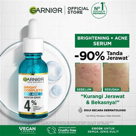 Garnier Bright Complete Anti Acne Serum Lazada Indonesia