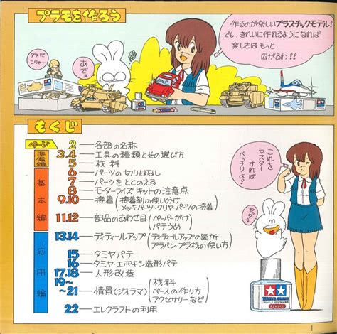Via 田宮模型 モ子ちゃんのプラモ製作ガイドブック まんだらけ Mandarake Sinitai