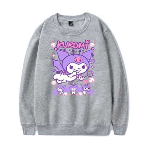 Kuromi Anime Onegai My Melody Crewneck Sweatshirt Manwoman Hip Hop