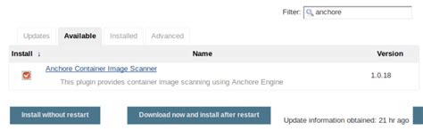 anchore container image scanner jenkins plugin