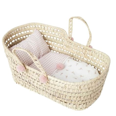 Antonio Juan Dolls Palm Moses Basket Floral 33cm 92319 Roma