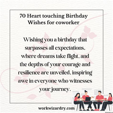 70 Emotional Birthday Wishes For Office Colleague Boss Coworker