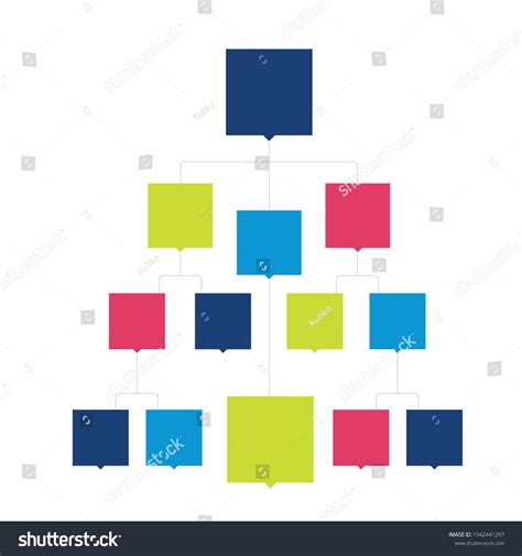 Infographics Flow Chart Scheme Diagram Stock Vector Royalty Free Shutterstock