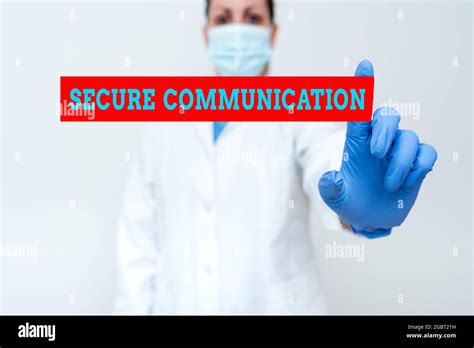Conceptual Display Secure Communication Word For Preventing Unauthorized Interceptors From