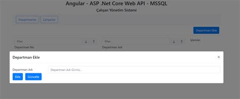 GitHub Ensfrknkc NET Core Web API SQL Server Angular Department Employee App
