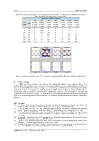 Modelling And Simulation Of A Sensorless Control Of A True Asymmetric Cascade H Bridge