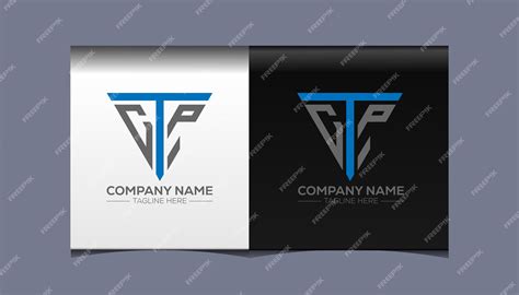 Premium Vector Ctp Initial Modern Logo Design Vector Icon Template