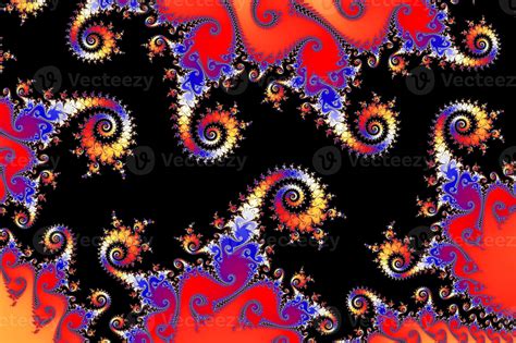 The Infinite Mathematical Mandelbrot Set Fractal Artwork Background