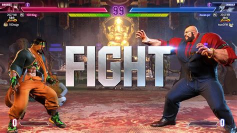 Street Fighter 6 🔥 Oil King Rank 3 Rashid Vs Itazan Zangief 🔥 Sf6
