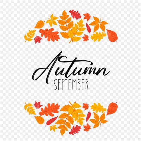 September Season Clipart