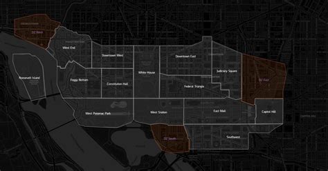 Division 2 Map Locations