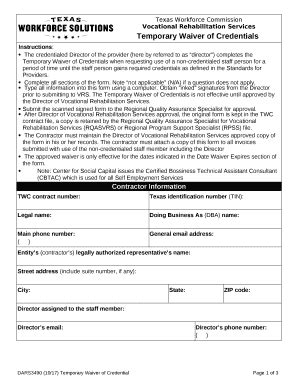 Waive Credentials Meaning Doc Template Pdffiller