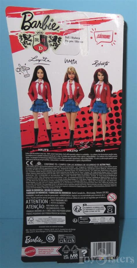 Barbie Rebelde Lupita Doll HXJ Toy Sisters