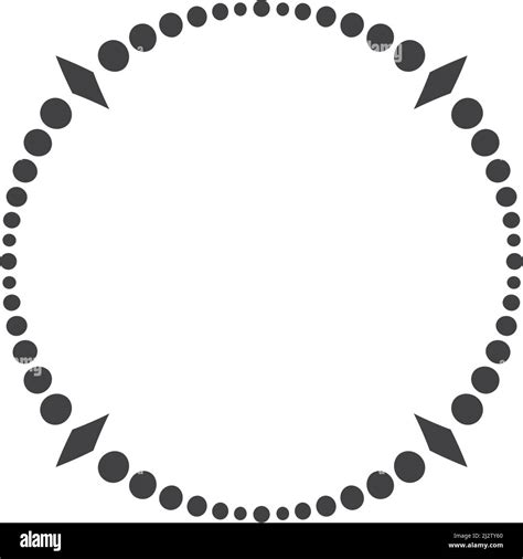 Border Line Design Vector Template Stock Vector Image Art Alamy