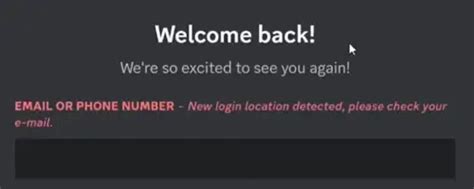 Fix Discord New Login Location Detected Please Check Your Email
