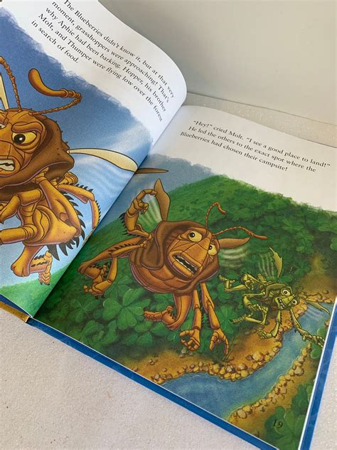 Vintage Disneys Bugs Life Book Disney A Bugs Etsy
