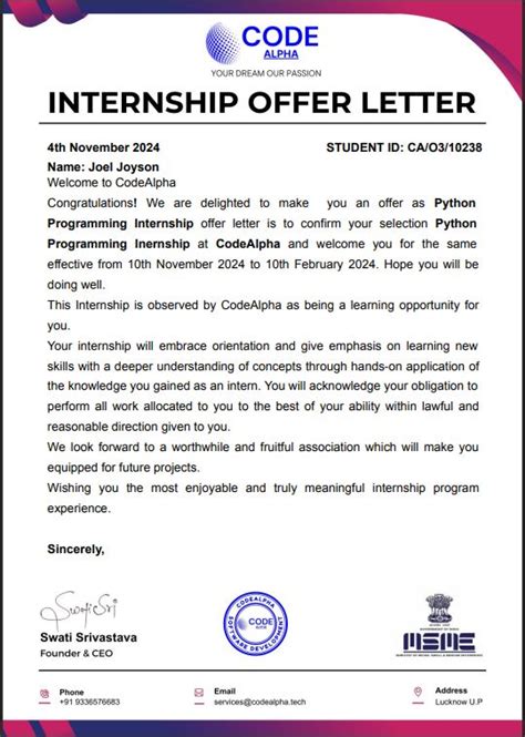 Pythonprogramming Codealpha Internship Learning Careerdevelopment Python Programming