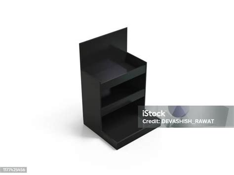 표시 판지 카운터 선반 홀더 상자 Pos Poi 빈 빈 모의 템플릿 고립 된 흰색 배경 3d 그림 0명에 대한 스톡 사진 및 기타 이미지 Istock