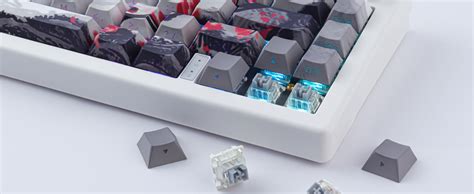 Tsungup Pbt Keycaps Side Printed Keycap Set 135 Keys Double Shot Shine Through