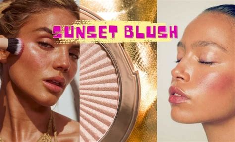 TikToktan yeni makyaj trendi Sunset blush Sunset blush nasıl