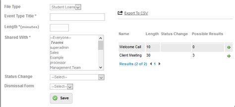 Event Types And Dismissal Forms Forth