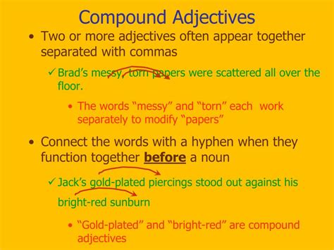 Form Compound Adjectives