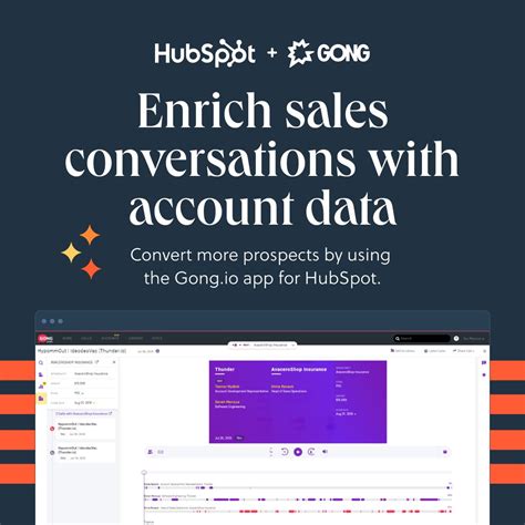Gong Hubspot Integration Connect Them Today Hubspot