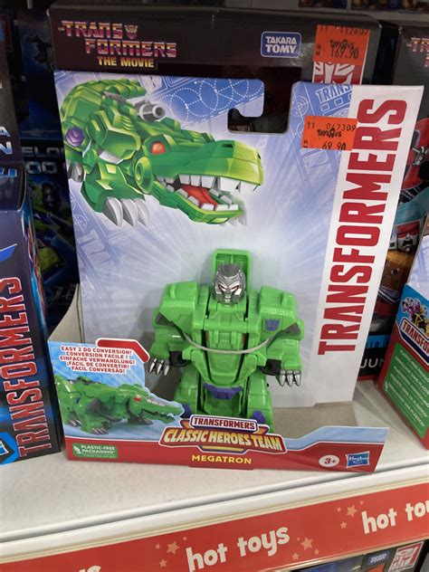 transformers classic heroes team rescue bots crocodile megatron