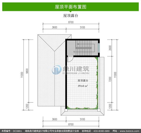 农村二层简欧带露台小别墅施工图纸及效果图乡村自建房设计鼎川建筑二层别墅图纸超市别墅图纸超市