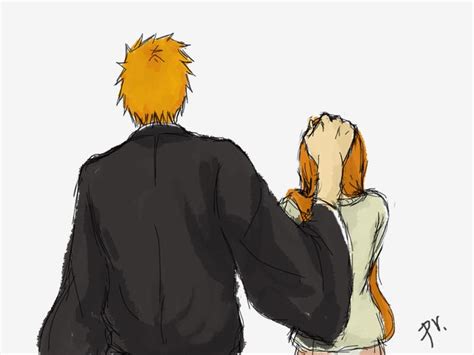 Ichigoxorihime By Ichihimepr On Deviantart Bleach Anime Bleach Manga