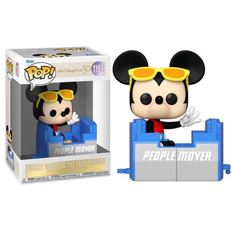 Funko Pop Mickey Mouse On The Peoplemover 1163 Walt Disney World 50