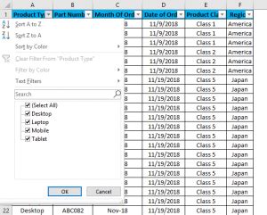 Filter Column In Excel Example How To Filter A Column In Excel