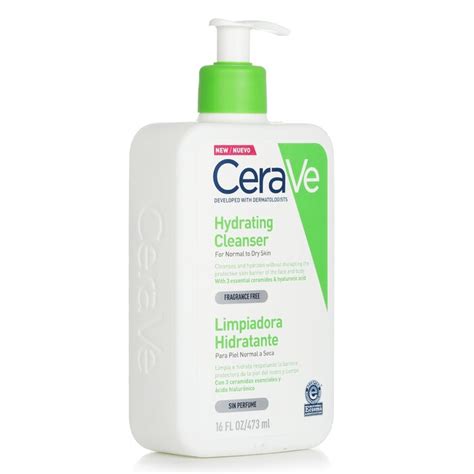 Cerave Hydrating Cleanser For Normal To Dry Skin 473ml 16oz