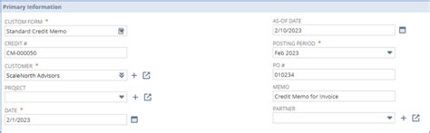 How To Create A Credit Memo In Netsuite Step By Step Guide